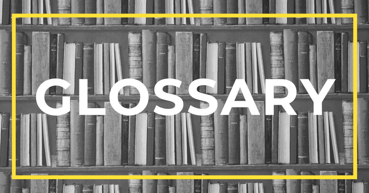 Glossary - Spread Great Ideas