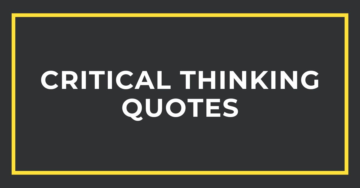 Critical Thinking & Free Speech Quotes: Speak Freely, Think Clearly ...